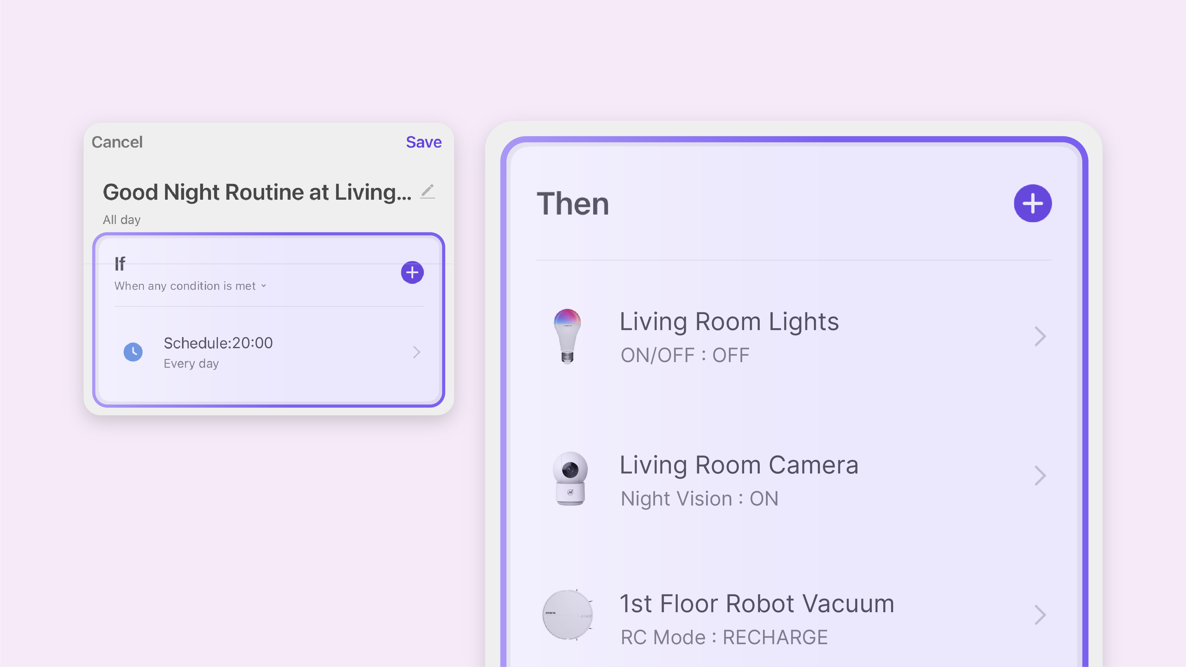 Seamless Smart Scenes - IoT Automation redefined.